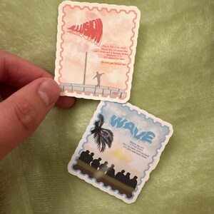 Twice Name Tags Vinyl Stickers Decal Concert Light Stick Kpop ...