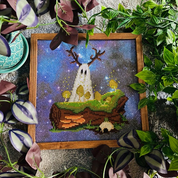 Ocean Monsters, Ocean Creatures, Monster Soup Cryptid Cross Stitch ...