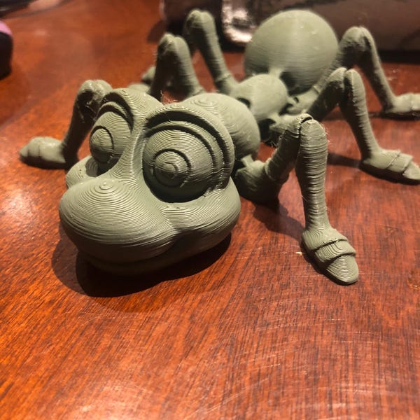 Cute Flexi Print-in-place Ant - STL File for 3D Printing - Etsy