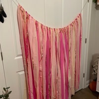 Fringe Backdrop, Streamer Backdrop, Party Backdrop, Photo Backdrop, Red ...