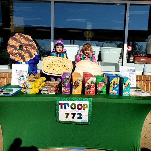 WEAR Your COOKIE! Girl Scout "smores" Cookies Booth Poster Decoration ...