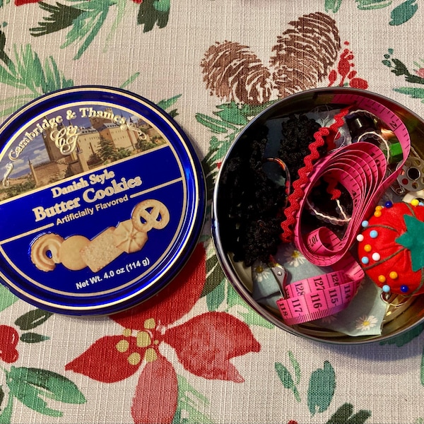 Just Like Grandma's Sewing Kit! Everything You Need to Sew in A Butter ...