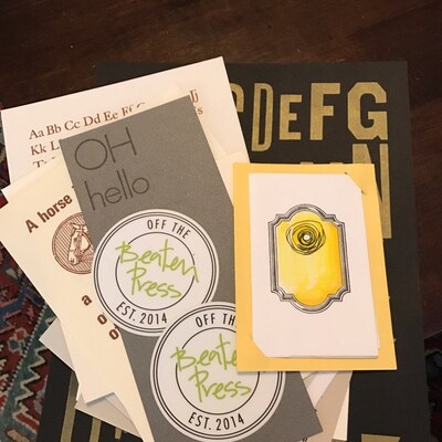 Dark & Stormy Calligraphy Cocktail Recipe Print - Etsy