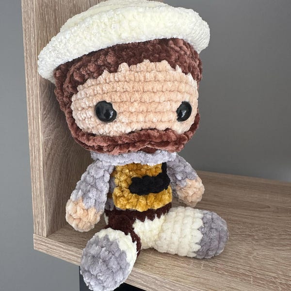 Captain Amigurumi Crochet PDF PATTERN - Etsy