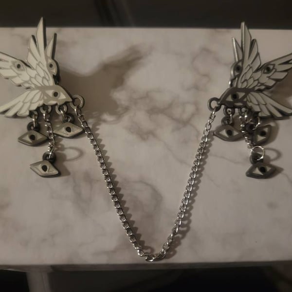 SILVER Angelus Antiqua - Pin Set - Etsy
