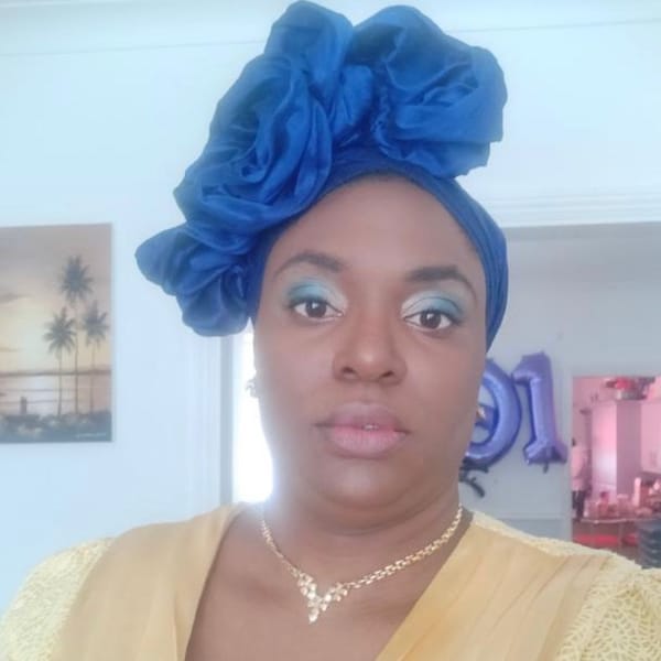 Auto Gele Ready to Wear, Champagne Gold Raw Silk Head Tie, Nigerian Pre ...