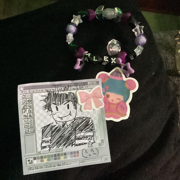 Custom Character/fandom/name Kandi Bracelets - Etsy