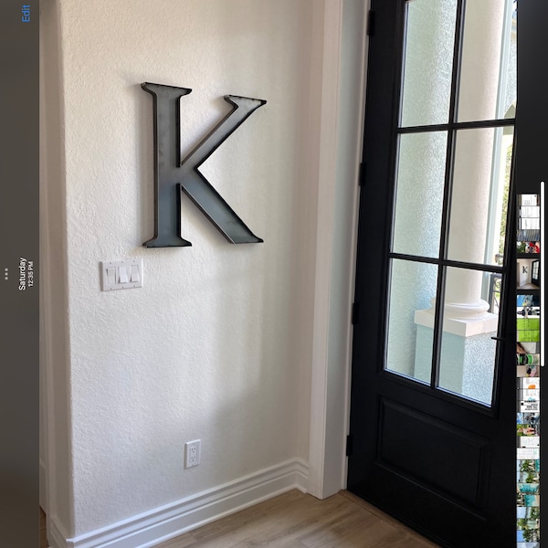 Custom 12" Metal Letters DARTS Sign-darts Metal Letters Wall Sign-12 ...