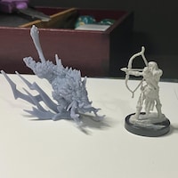 SCP-469 many Winged Angel Model for Dungeons and Dragons - Etsy Canada