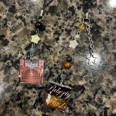 Deftones 'around the Fur Album Inspired Beaded Keychain / Phone Charm ...