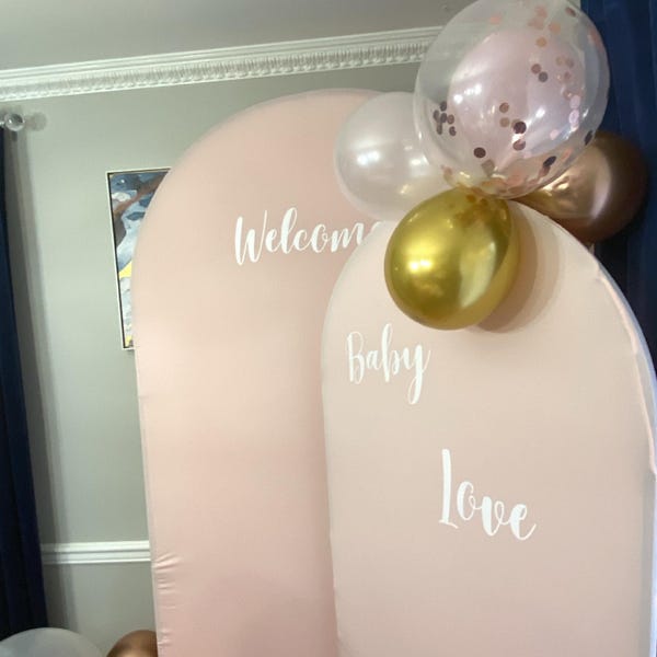 Custom Party Backdrop Sign - Party Sign - Decal - Custom Sign - Etsy