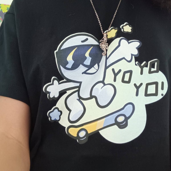 BFDI Nine Yo Yo Skateboard T-shirt - Etsy