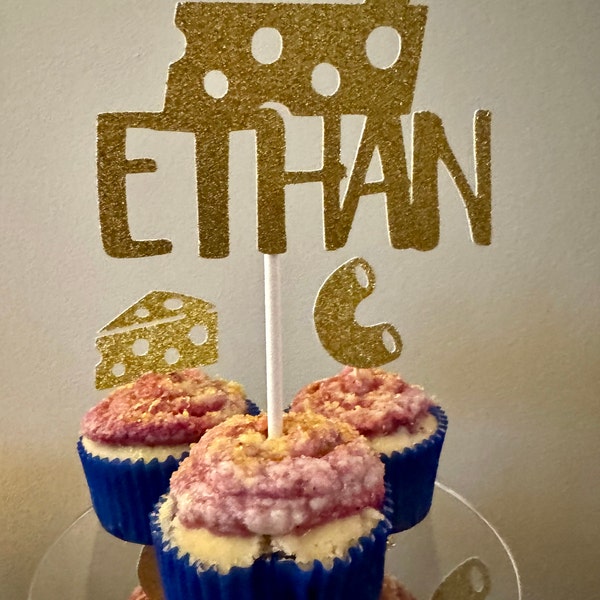 Custom Cheese Cake Topper, Cheese Party Decorations, Mouse Birthday ...