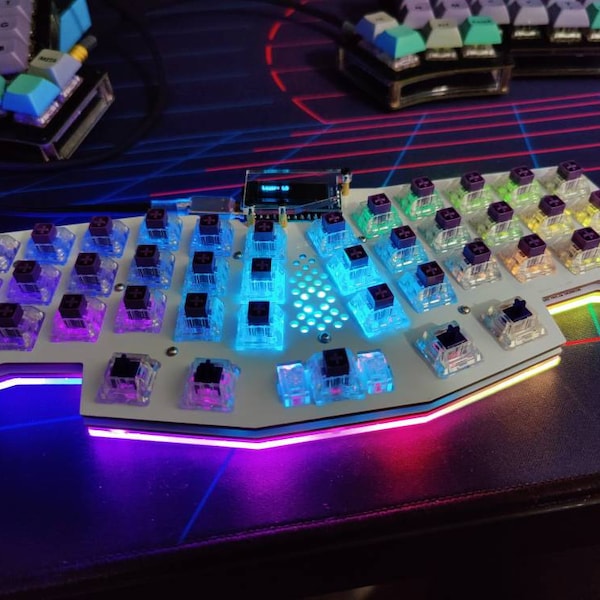 Reviung39/41/30 Keyboard PCB and FR4 Plate or Kit, Now With OLED ...