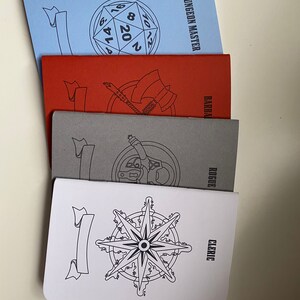 Monk Notebook Large Dungeons and Dragons 5e Character | Etsy