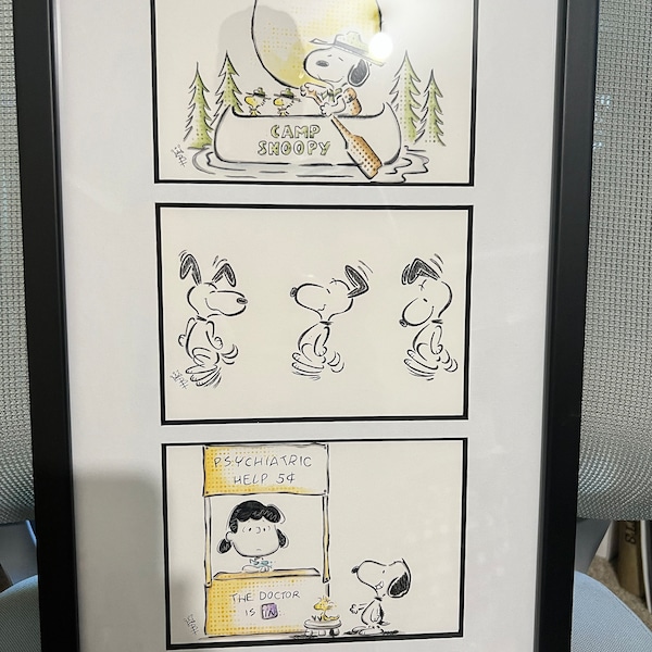 Charlie Brown, Sally Brown Inspired Art Print, Snoopy, Poster, Gift ...