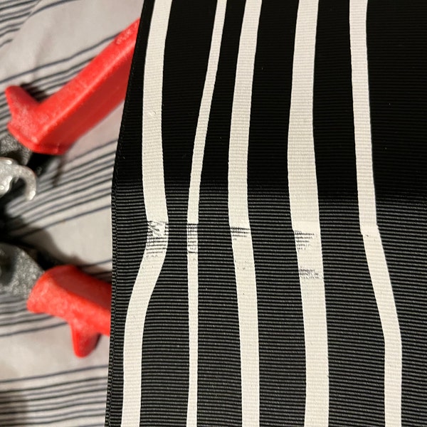 Haunted Mansion Holiday Squiggly Stripe Ribbon - Etsy