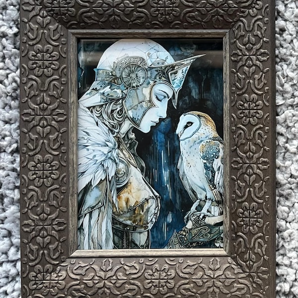 Enchanted Forest Window Tapestry Art Fantasy Forest Wall Art Enchanted ...