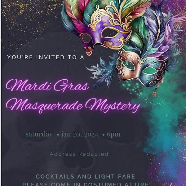 Jazz Night Invitation, Saxophone Birthday Invite, Any Age Party ...