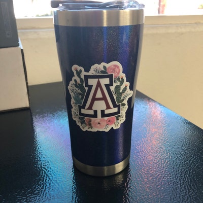 U of A Stickers-vinyl Stickers Watercolor Vinyl Sticker-uofa - Etsy