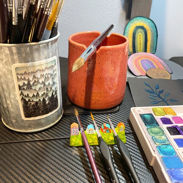 Paint Water Cup: Large W/ Multiple Color Options, Gift for Painters and ...
