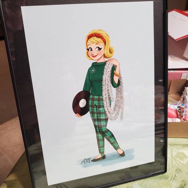 The Grinch & Cindy Lou Who - Welcome, Christmas - Illustration Art ...