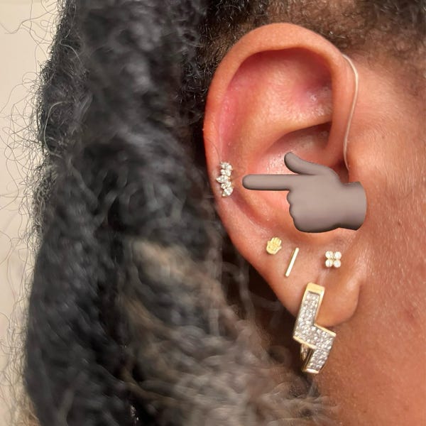 14K Solid Gold Heart Cartilage Earrings Miniature Flat Back Stud Earrings Small Tragus Earrings ...