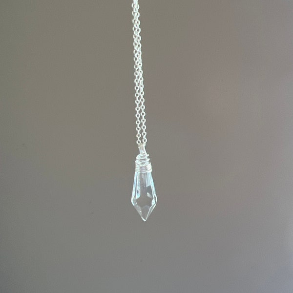 Sharkboy and Lava Girl - Ice Princess Crystal Heart Necklace - Etsy