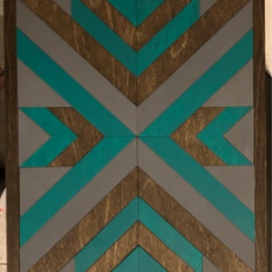 Round Wood Quilt Block Kit Unfinished DIY Home Décor Paint Painting ...