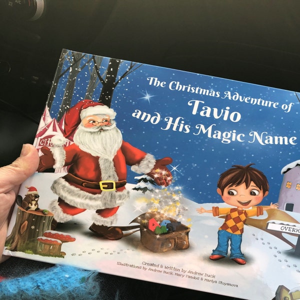 A Clever Christmas Book for Kids - A Magic Personalised Christmas Story ...