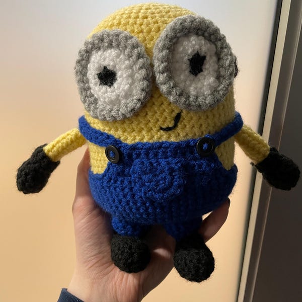 Minion Amigurumi Crochet Pattern, Bob Kevin Stuart Plushie Toy - Etsy