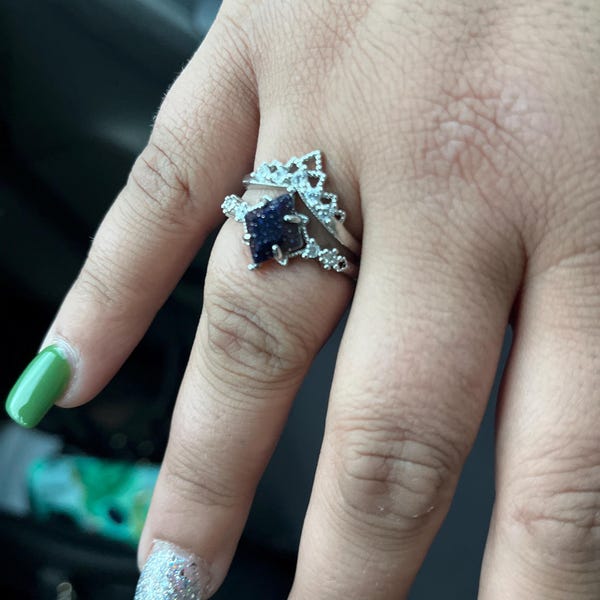 Night Court Ring: ACOTAR Velaris Inspired Zircon Jewelry - Etsy