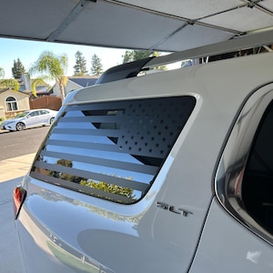 Fits 2015-2020 Chevy Tahoe Rear Side Windows Floral Flowers Decal ...