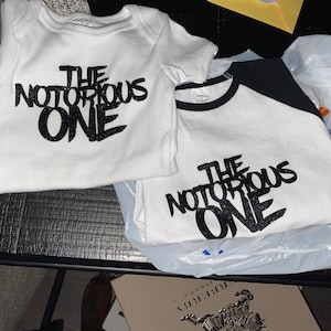 The Notorious One Cake Topper Svg Cut File Instant Download DIY Cake ...