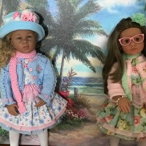 Knitwear for 11 Dumplings Dolls by Meadowdolls Such as Gigi, Patti ...