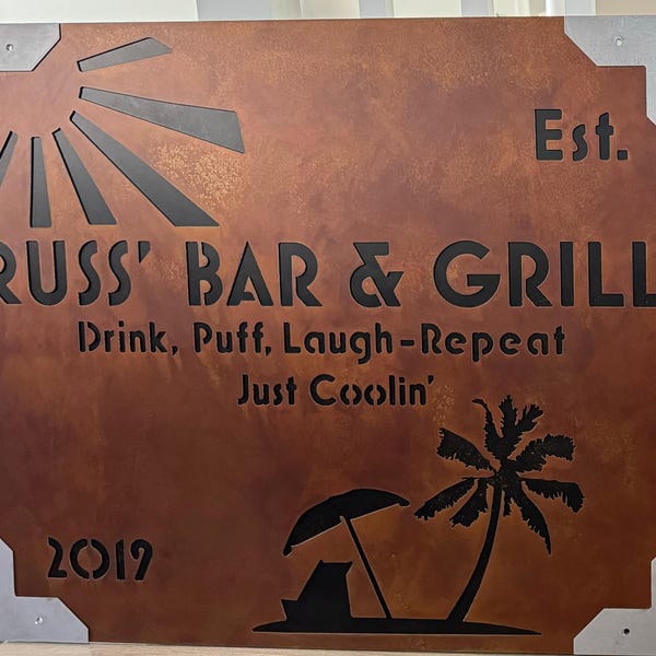 Metal Sign | Custom Metal Signs | Large Metal Signs | Business Signs ...