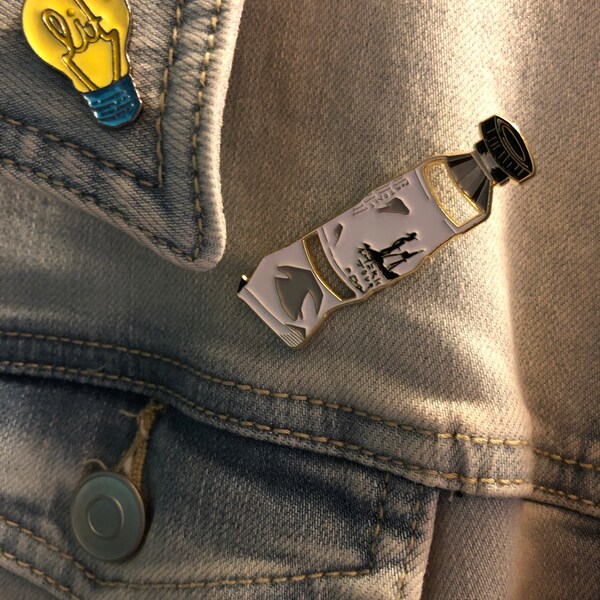Cutout Paint Tube Enamel Pin | Paint Enamel Pin | Paint Tube Enamel Pin ...