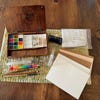 Handmade Wooden Pocket Gouache Paint Box - Etsy