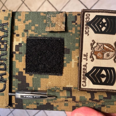 Book Cover for Green Journal With Hook and Loop Closure Military ...