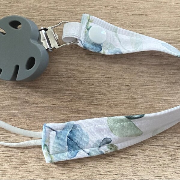 4 Silicon MAM Pacifier Adapters, Pastel Colors Pacifier Clip Adapter ...