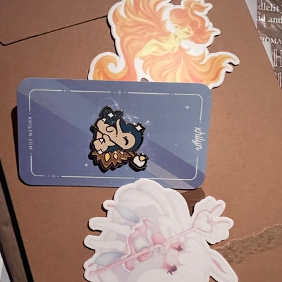 Campfire Shrew Pin - Etsy