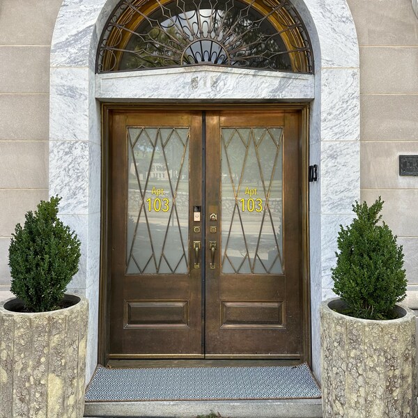 Transom Fanlight Window Front Door Numbers , Victorian Period ...