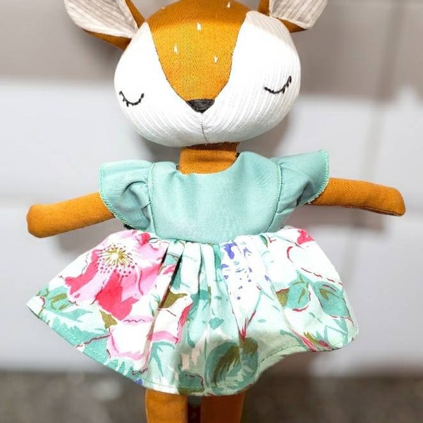 Fawn With Frill Dress - Instant Download Sewing Pattern - Etsy