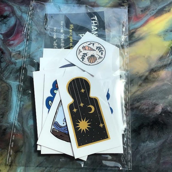 Any 15 Sticker Pack, Sticker Pack, Choose Any 15 Stickers, Custom ...