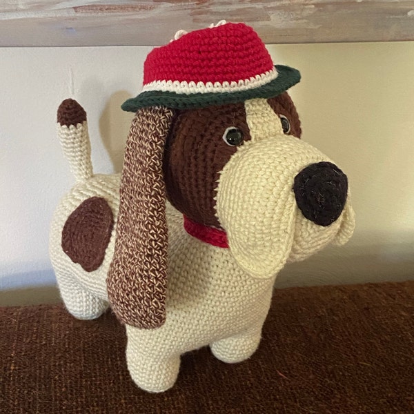Crochet Pattern Dogs Basset, Easy Crochet Pattern Toy Puppy Basset ...