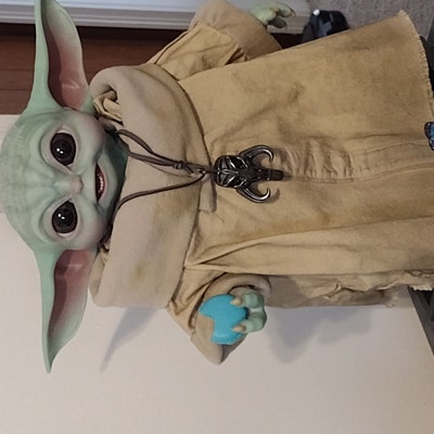 Grogu baby Yoda Space Macarons With Cookie Sleeve Magnetic Resin Cast ...
