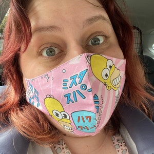 3-layered Face Mask Australian Made, Reusable & Washable With Elastic ...