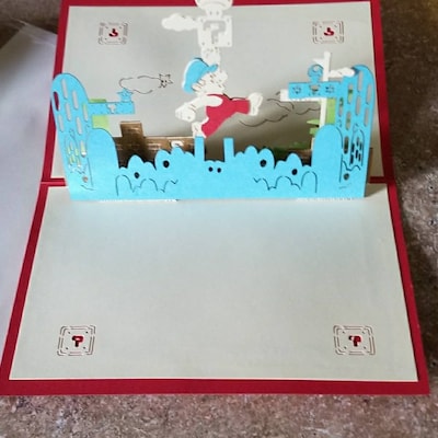 Customisable Pop up Birthday Card With Numbers Hand Crafted in the UK ...