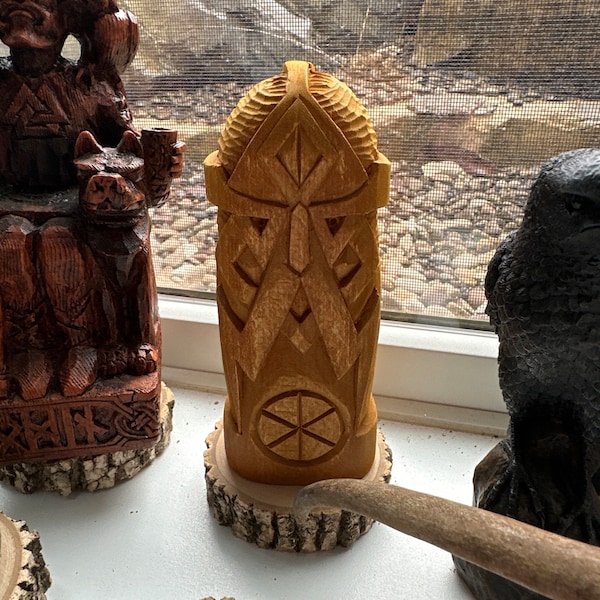 Perun Statue, Perun Slavic Statue, Slavic Gods, Slavic Altar, Slavic ...