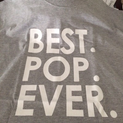 Best Pop Ever Shirt Funny Shirts for Men Fathers Day Gift - Etsy